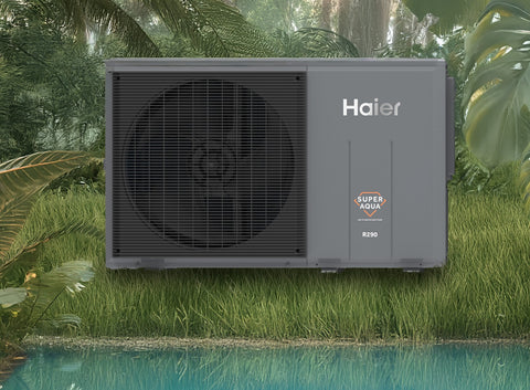 New Haier Super Aqua GT air source heat pumps | Unitherm Heating Systems