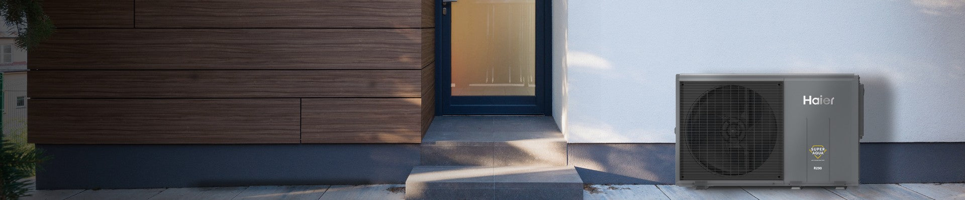 New Haier Super Aqua GT air source heat pumps | Unitherm Heating Systems